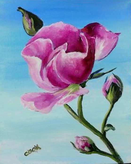Mixing Rose Colors – Academy of Fine Art and Acrylic Painting