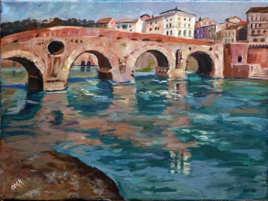 Bridge with Verona – Downloadable – Academy of Fine Art and Acrylic ...
