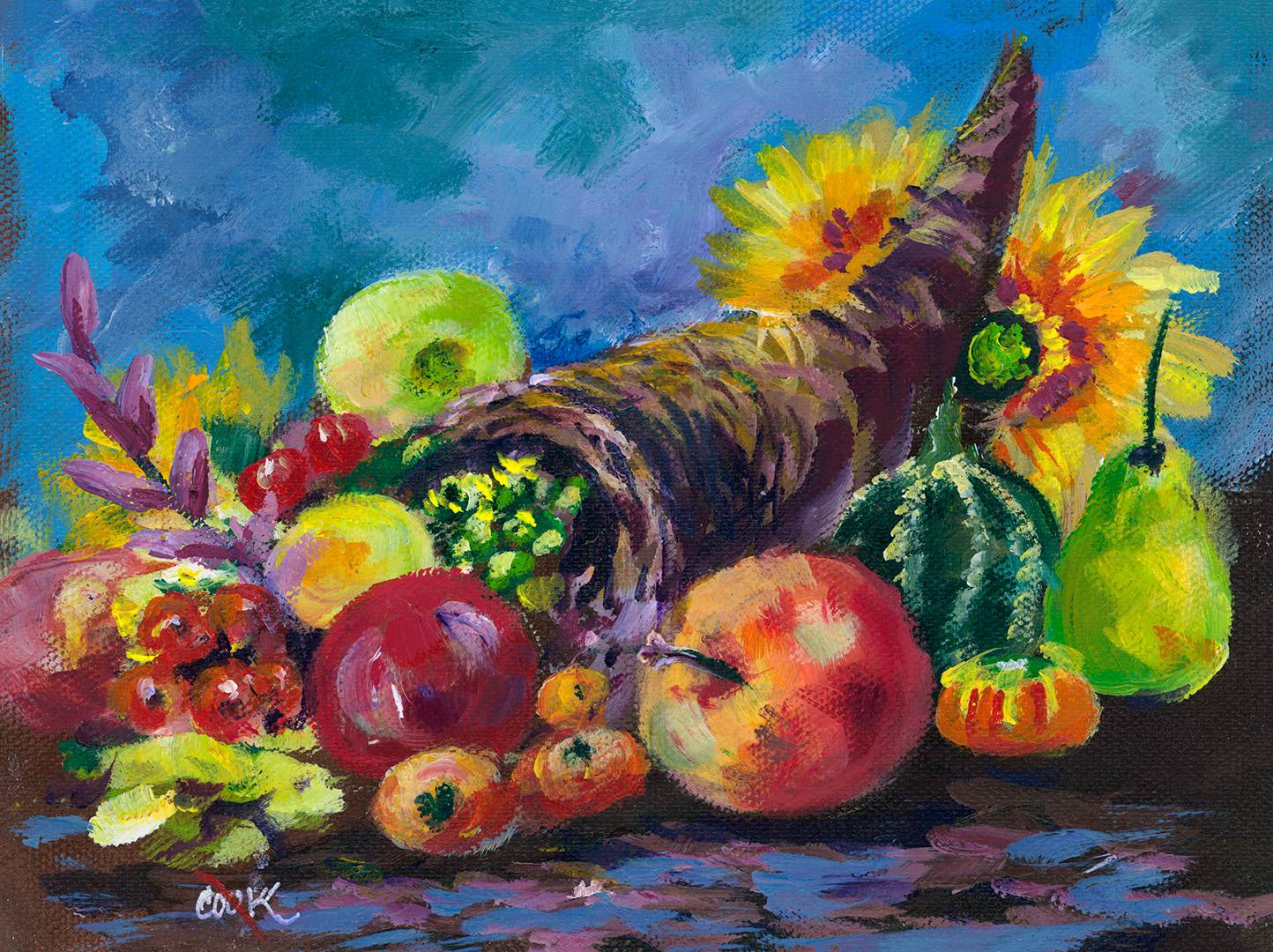 Canadian Thanksgiving Autumn Cornucopia – Academy of Fine Art and ...