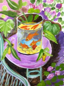 Matisse Goldfish – Academy of Fine Art and Acrylic Painting