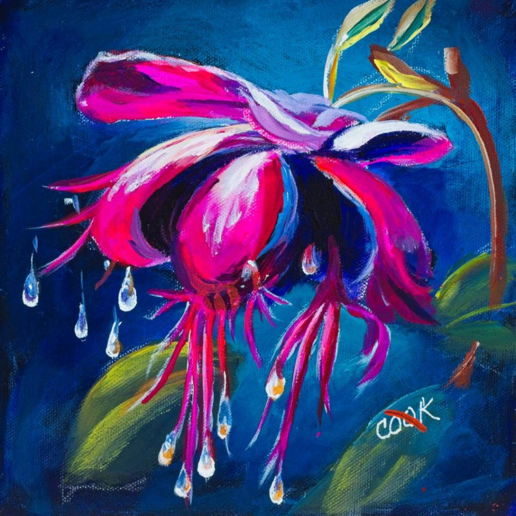 Fuchsia Fantasy – Tutorial – Academy of Fine Art and Acrylic Painting