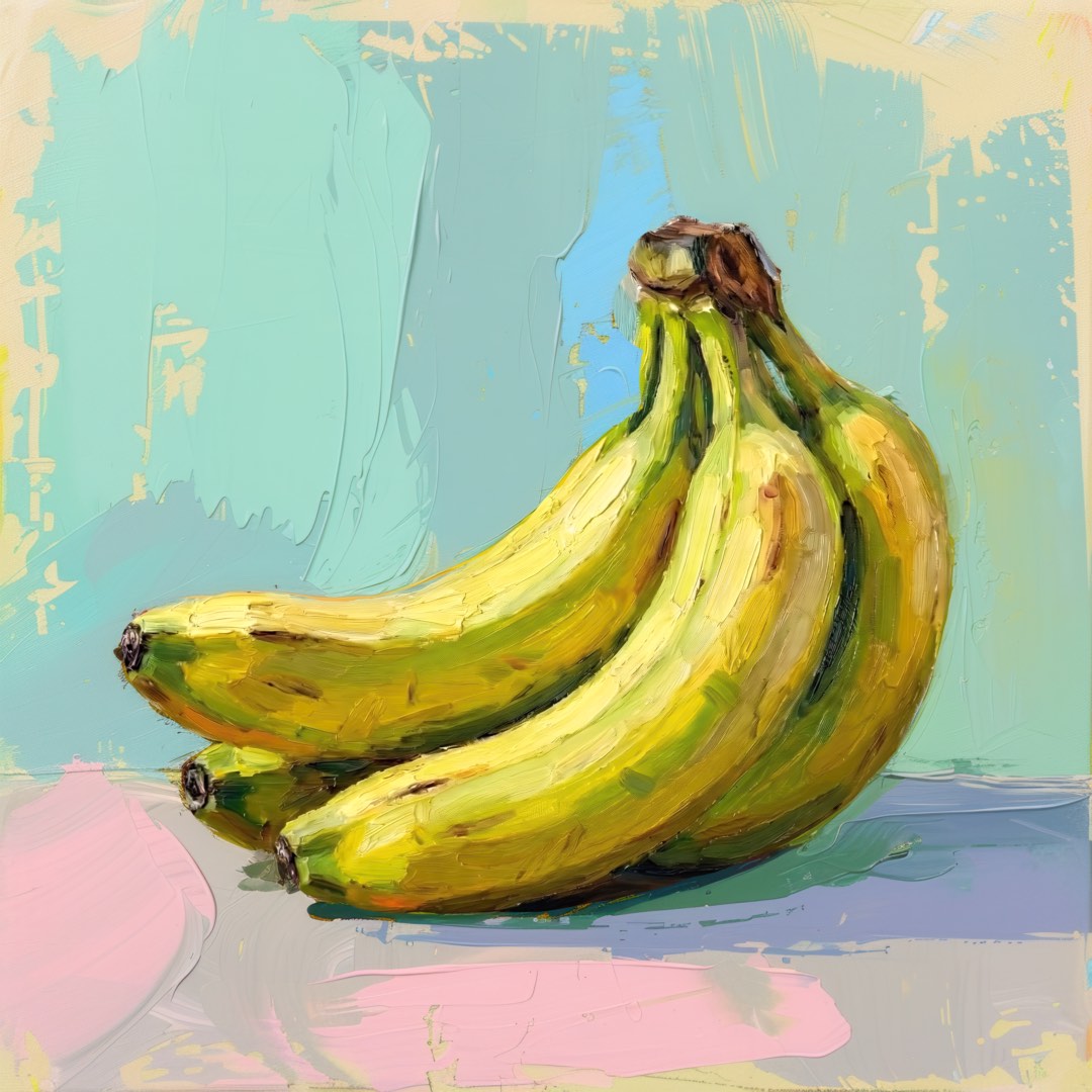 Bunch of Bananas – Academy of Fine Art and Acrylic Painting
